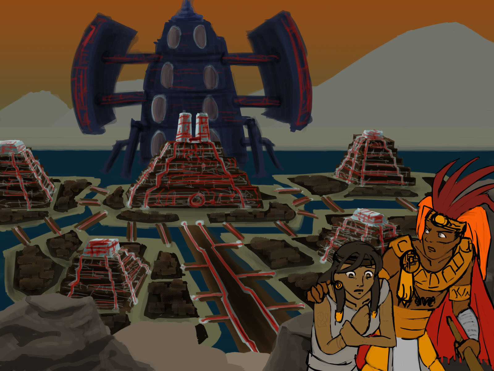 Concept Art Factory: Speedpaint Week 5