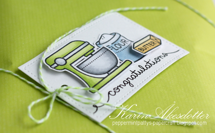 Peppermint Patty's Papercraft: Congratulations to your new kitchen!