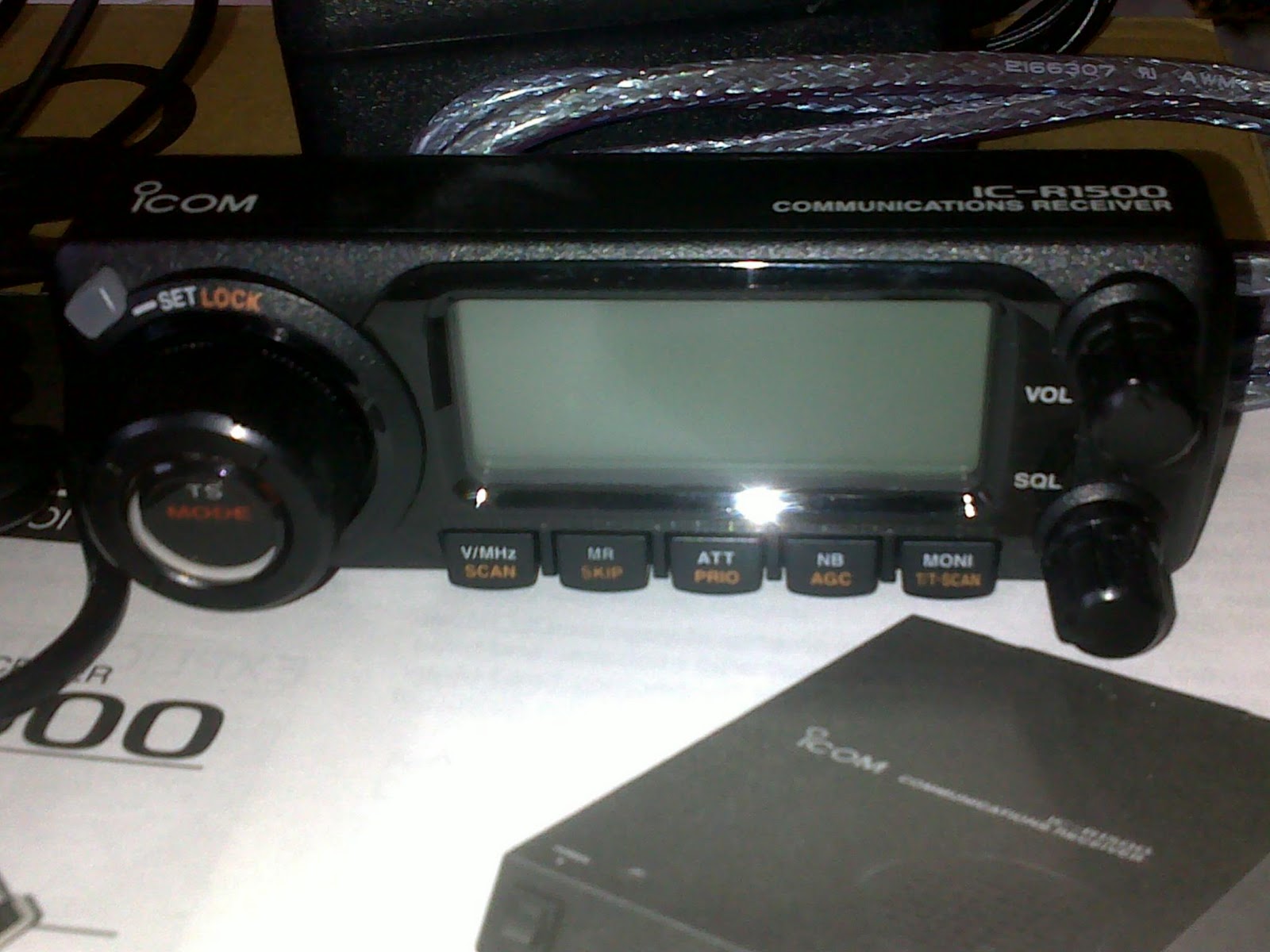 RIZKYKOM (RIZKY KOMUNIKASI): ICOM IC-R1500 SOLD
