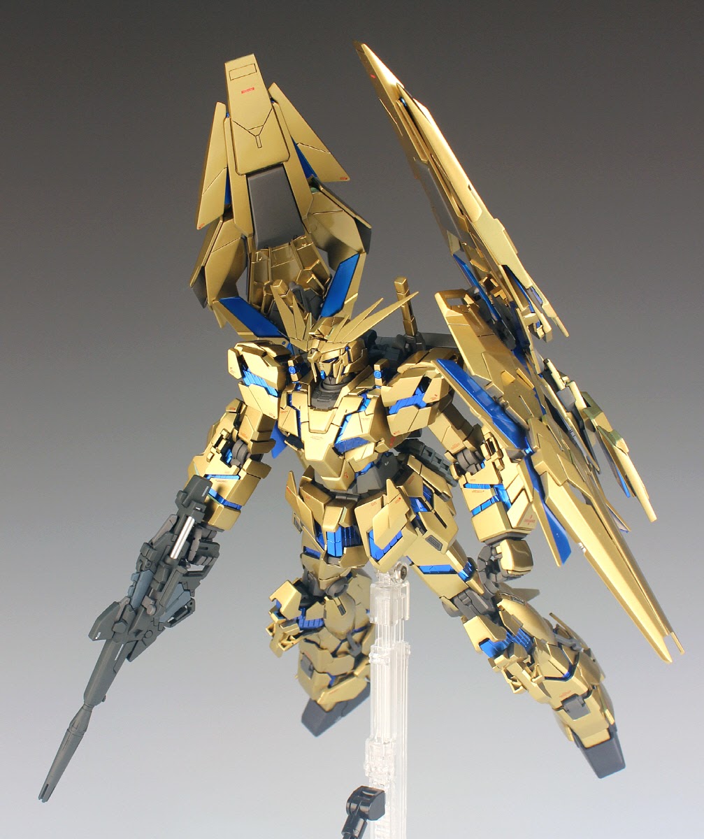 MG 1/100 Unicorn Gundam 03 Phenex Custom Build Part 2 of 2