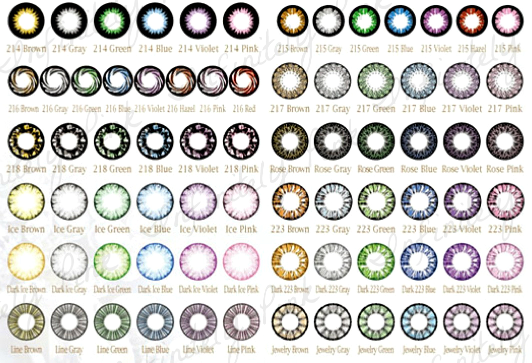 Infinitely Pink Contact Lens: EOS Contacts