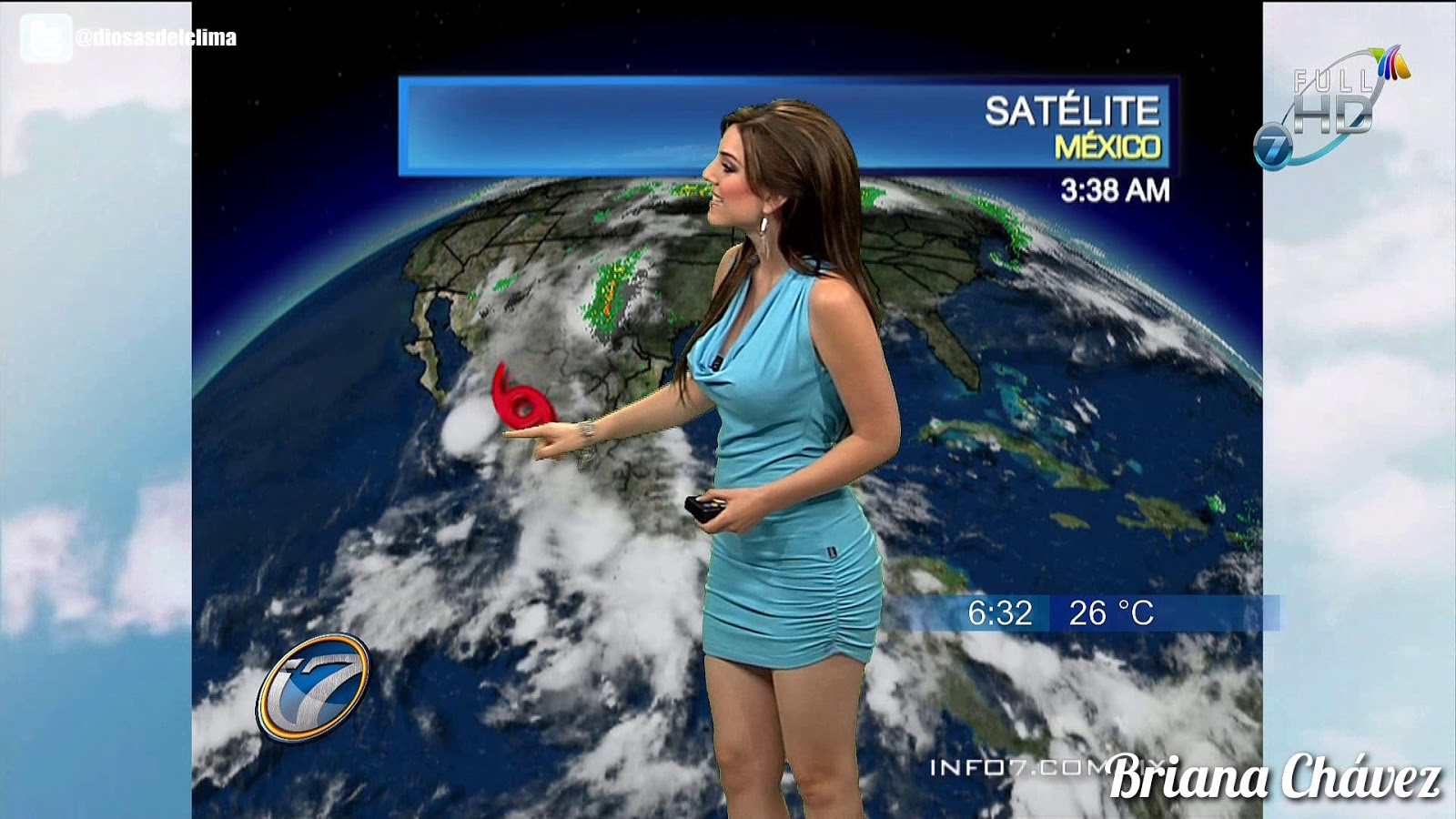 Las diosas del clima: Briana Chavez