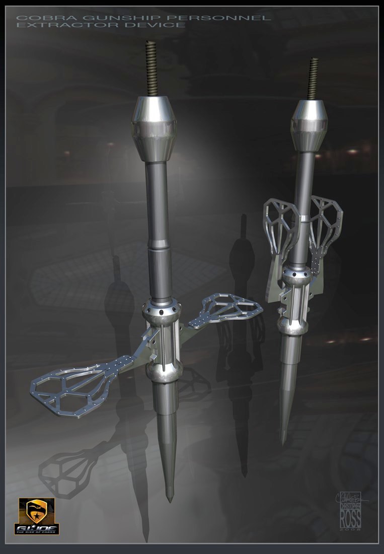 'G.I. Joe: The Rise of COBRA' Weapons Designs by Christopher S. Ross ...