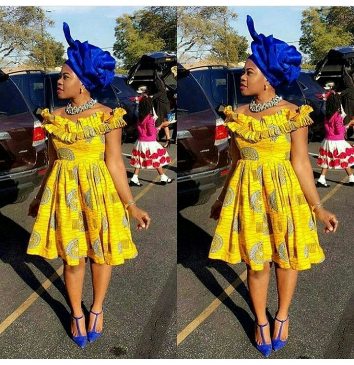 Top 10 Fantastic Kitenge Short dresses.. – Fashenista