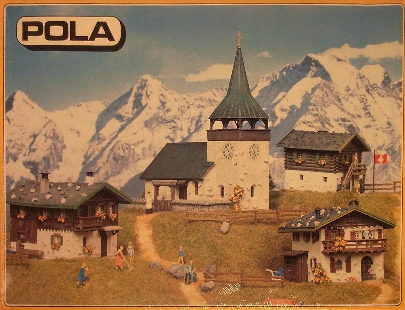 Bahnbauten H0/TT/N: Schweizer Dörfli