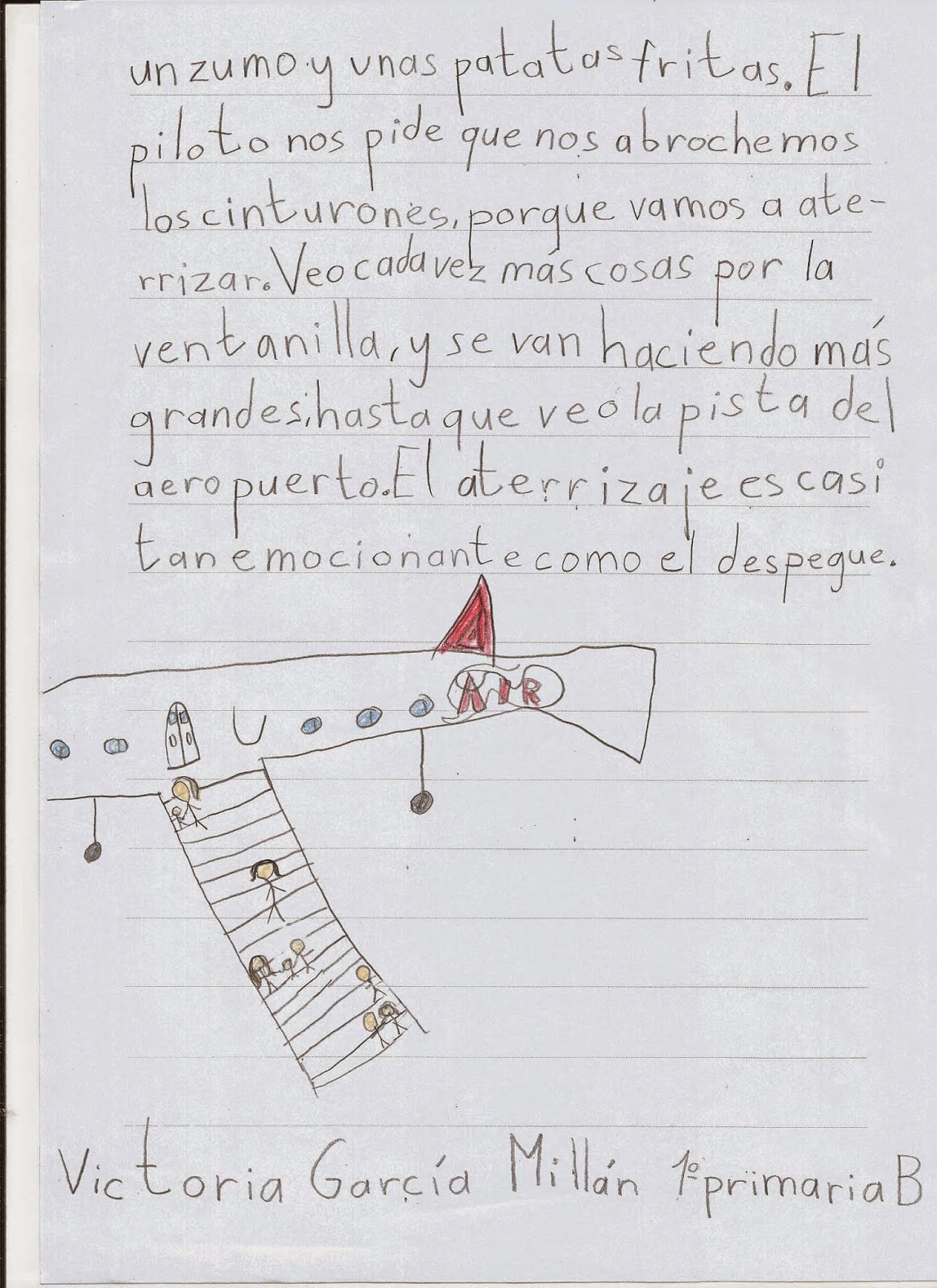 Biblioteca C.P. Arias Montano: MI PRIMER VIAJE EN AVIÓN