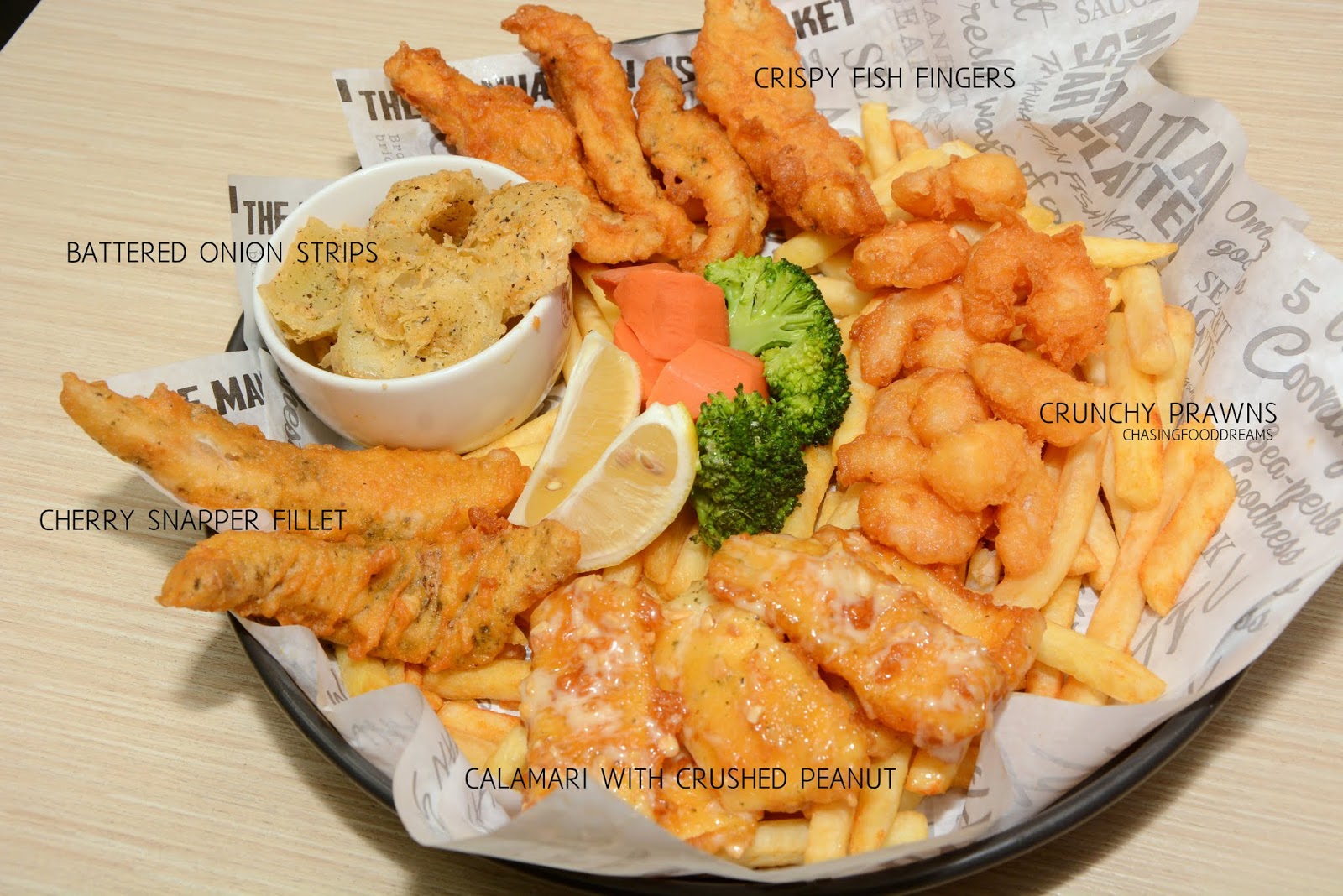 CHASING FOOD DREAMS: Manhattan FISH MARKET New Menu