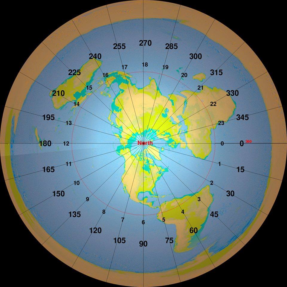 Top 94+ Pictures Mapa De La Tierra Plana Superb