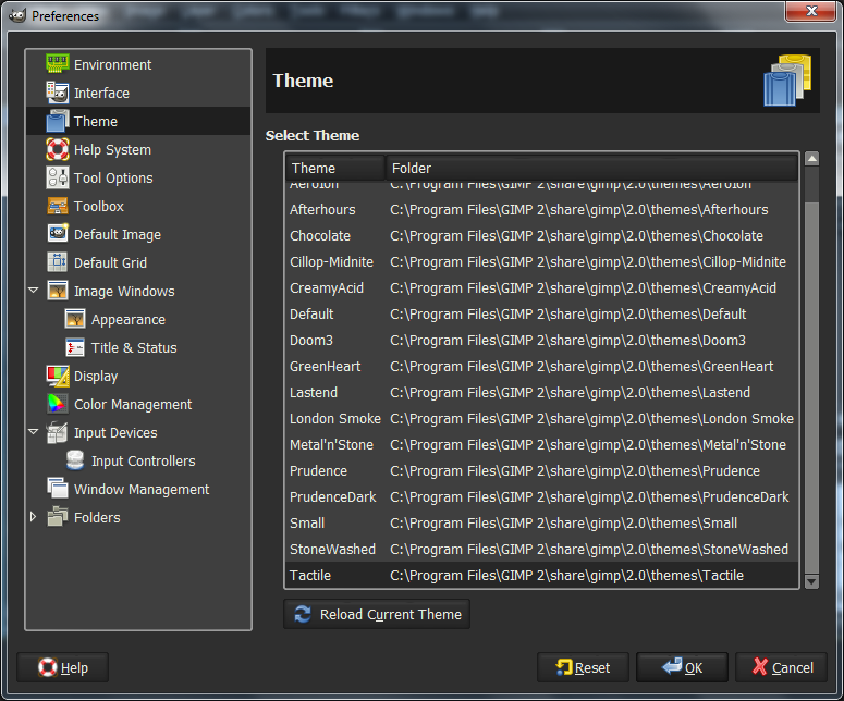 Gimp photoshop theme - lasopamakers