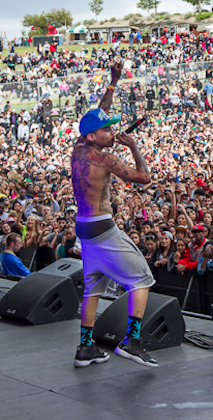 Celeb Saggers: Kid-Ink Sagging at the Summer Jam