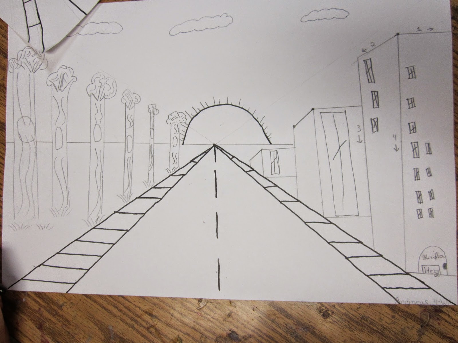 ChumleyScobey Art Room: One-Point Perspective Drawings