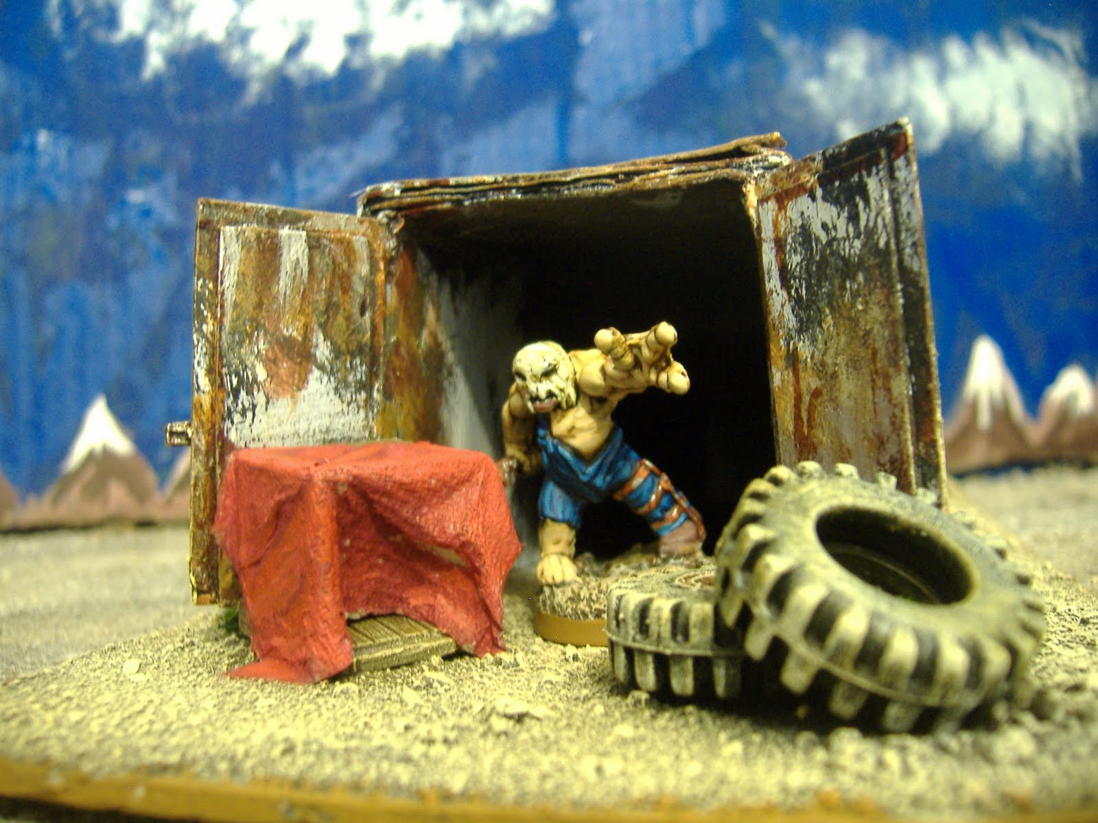 End of Days - Post apocalyptic gaming: Shipping container