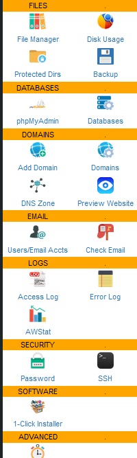 Virtualmin Customization