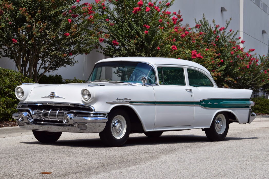 All American Classic Cars: 1957 Pontiac Chieftain 2-Door Sedan
