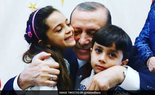 Bana Alabed : Seven years old Aleppo girl meets Erdogan