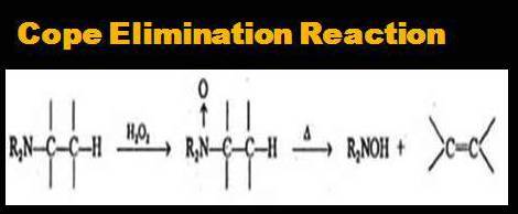 Cope Elimination reaction