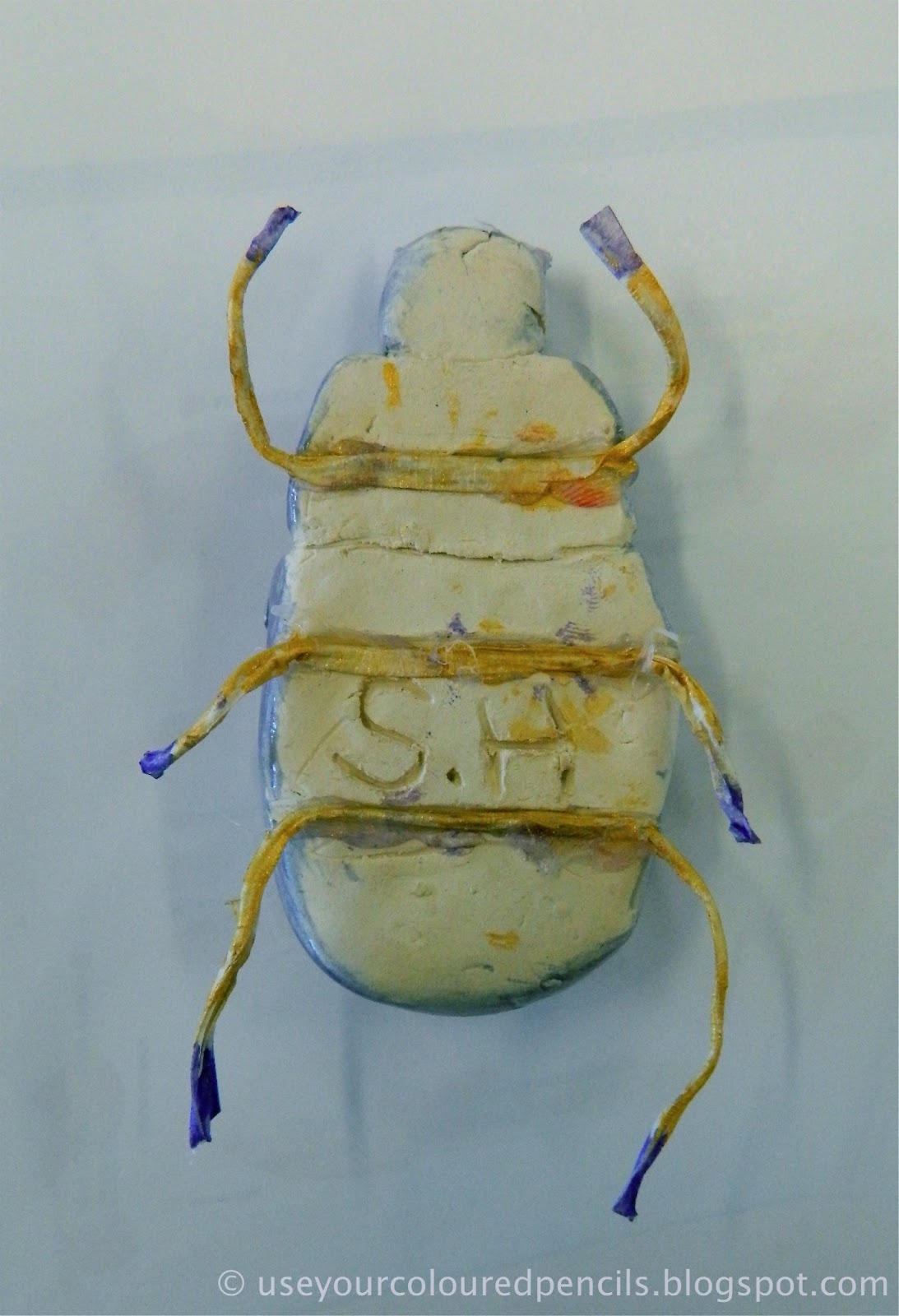 Use Your Coloured Pencils: Scarab Beetle Sculptures