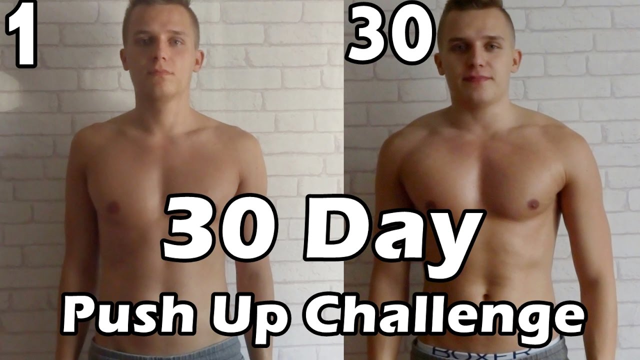 30 Day Push UP CHALLENGE Transformation of the Superman! ~ Acadhemia