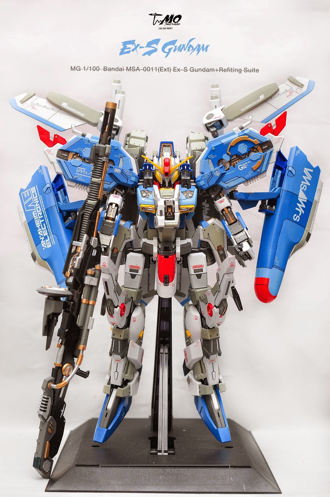 Custom Build: MG 1/100 Ex-S Gundam + Refitting Suit