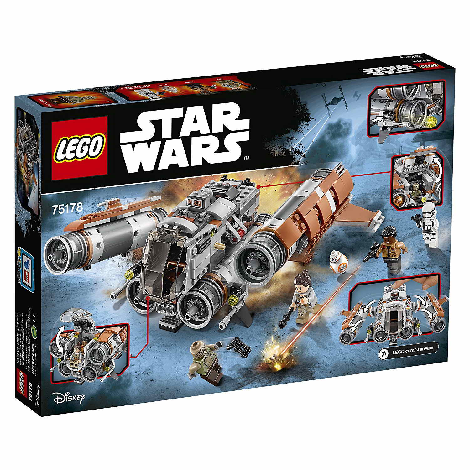 LEGO gosSIP: 290517 LEGO 75178 Jakku Quadjumper more box art and pictures