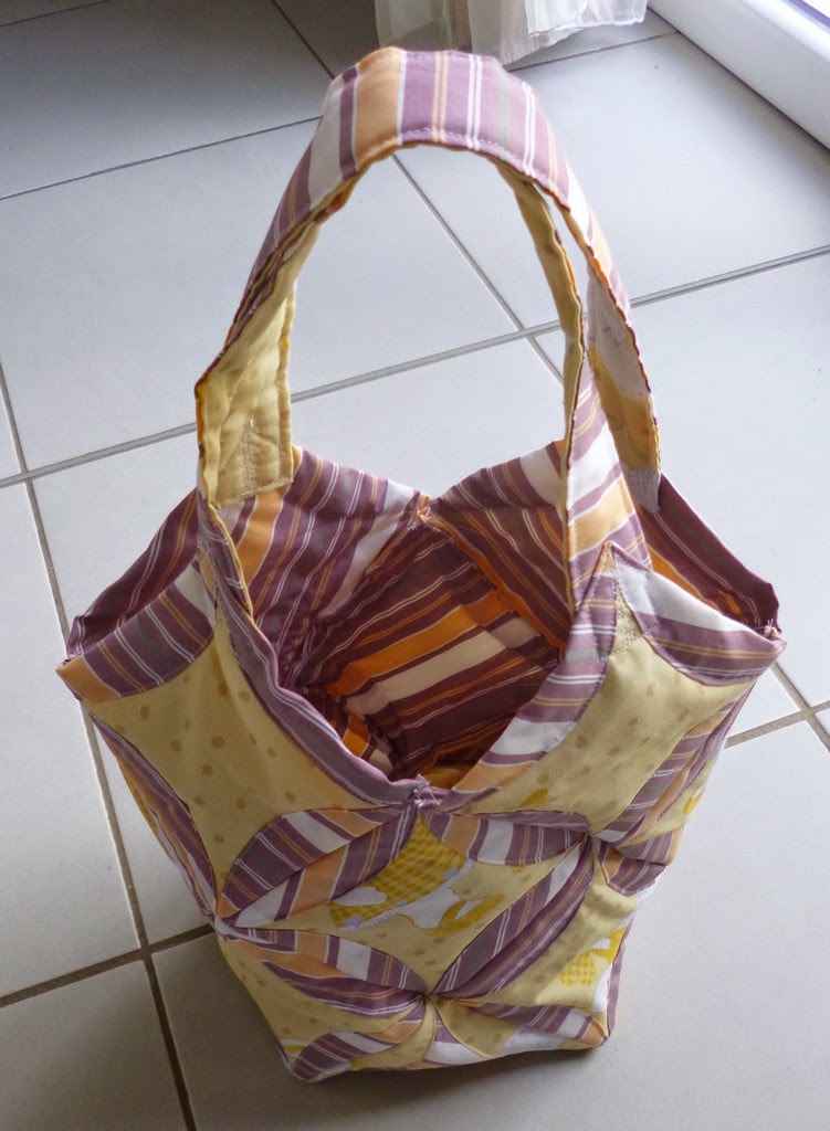 je m'éclate avec mes 10 doigts: Un joli sac en patchwork