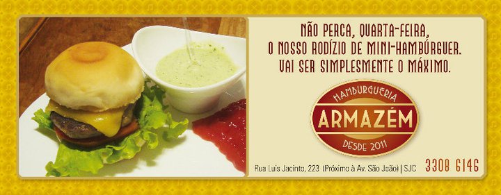 Rodizio de Mini Hamburguer