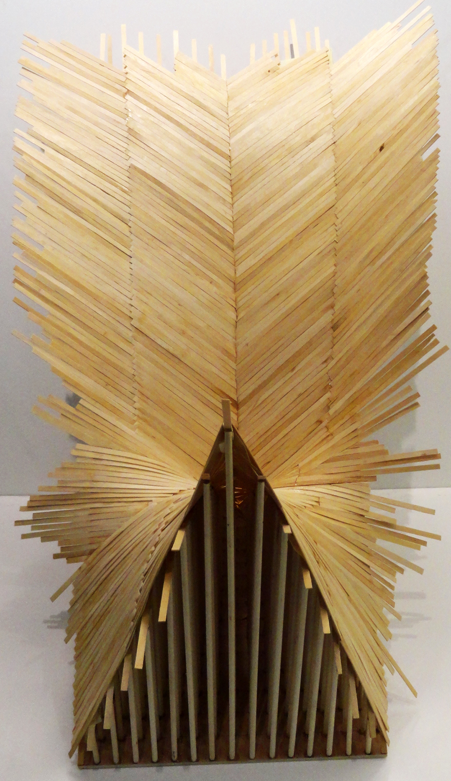 Hyperbolic Paraboloid: Wood and Gypsum Models
