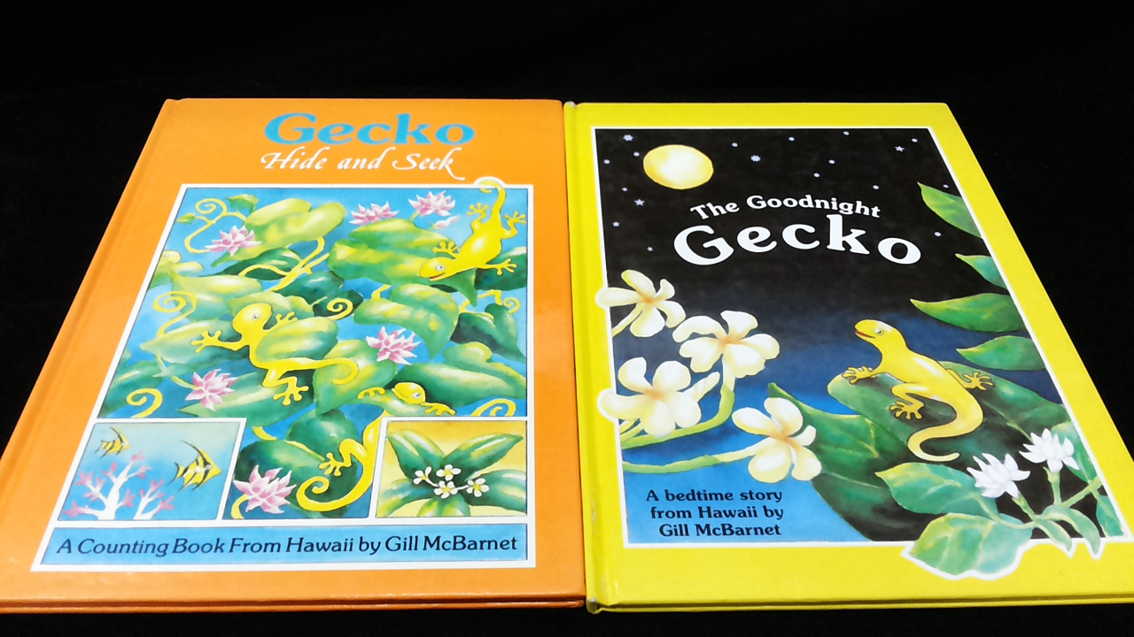 Kid Books Blog: 233.Gecko Hide and Seek / The Goodnight Gecko
