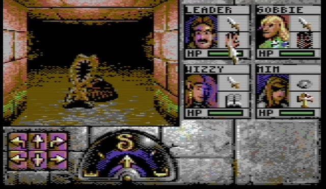 Indie Retro News: Eye of the Beholder - Work in progress C64 Dungeon ...