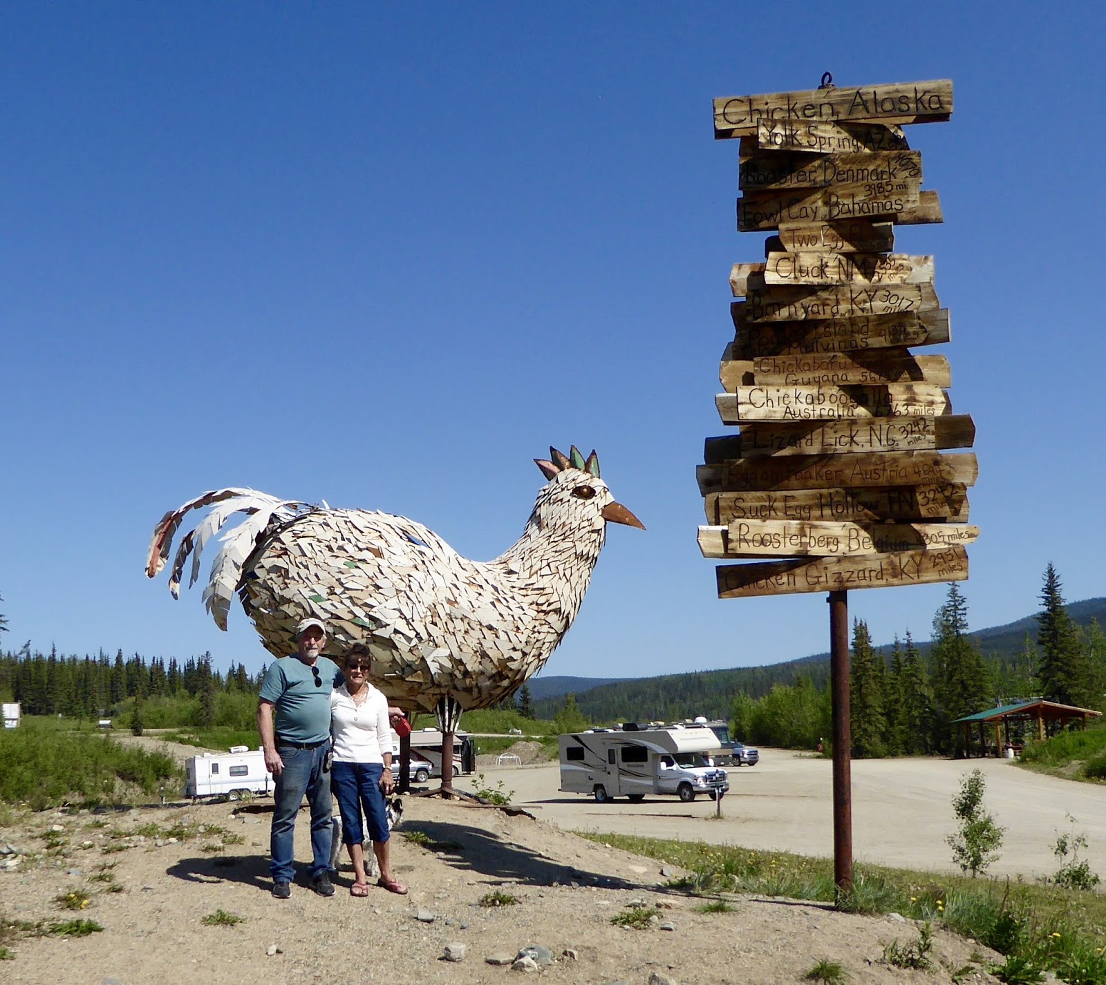 From "Q" to Alaska: Welcome to Alaska...Chicken, Alaska