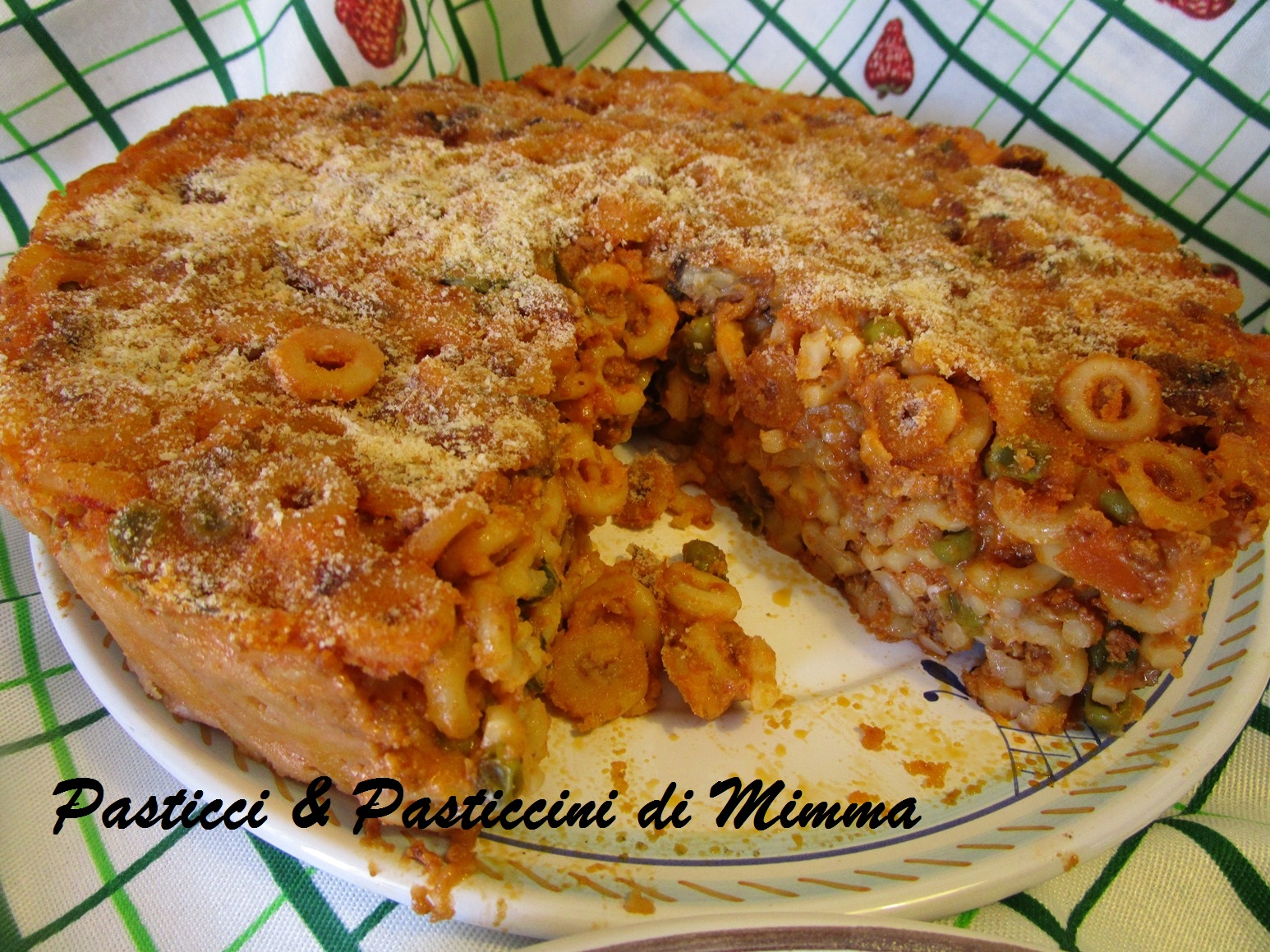 ANELLETTI AL FORNO con ragu' e melanzane da Pasticci e pasticcini di ...