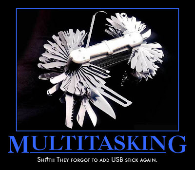 Motivational Poster: Multitasking | Demotivational Posters