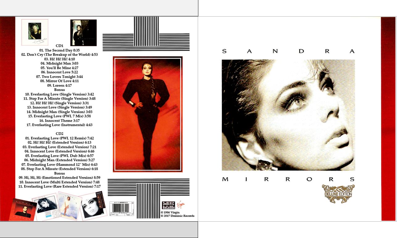 MUSICOLLECTION: SANDRA - Mirrors (Deluxe Version) - 1986 - 2017