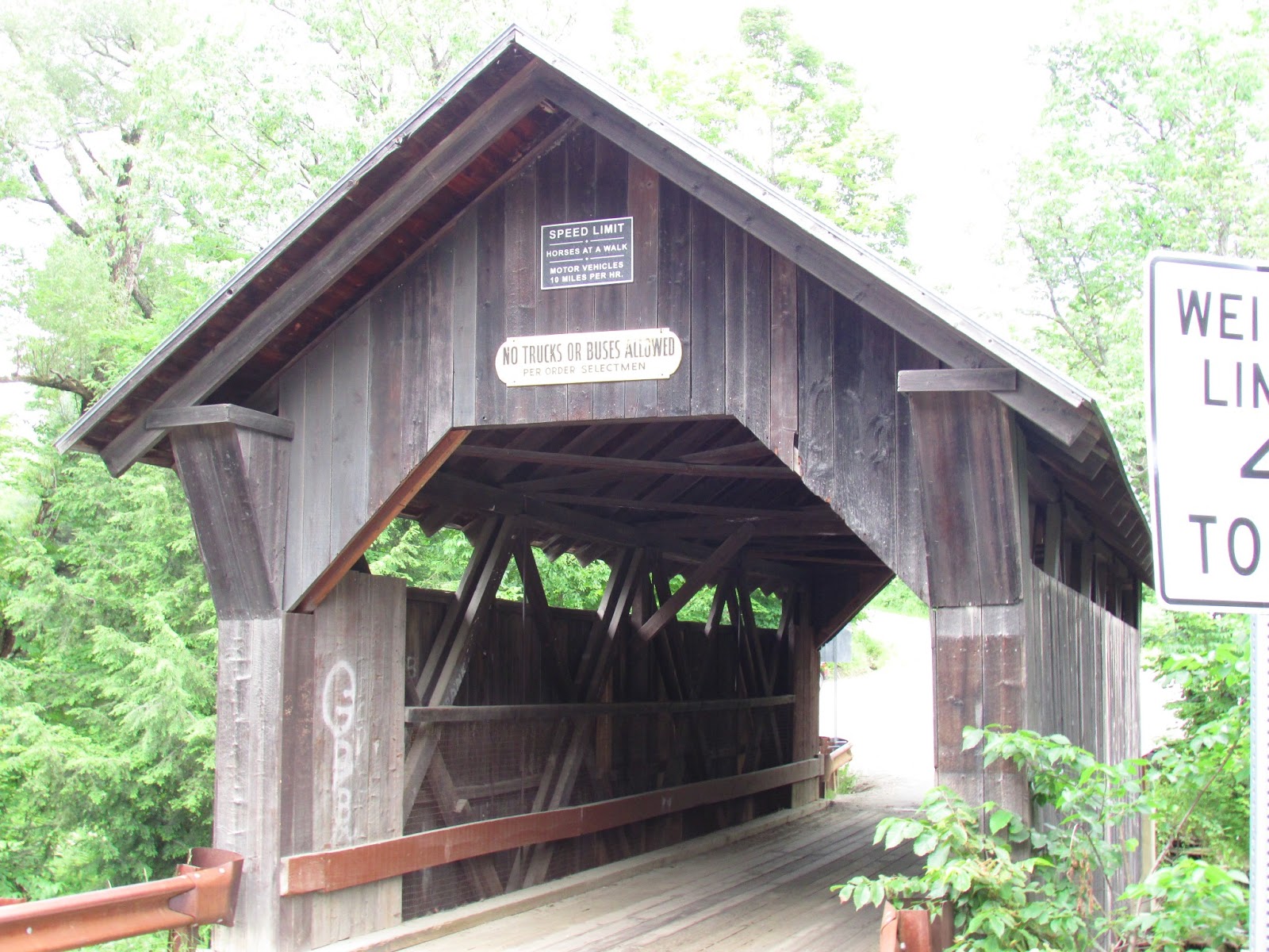 Vermont Covered Bridges: Emily's Bridge - Really Haunted?