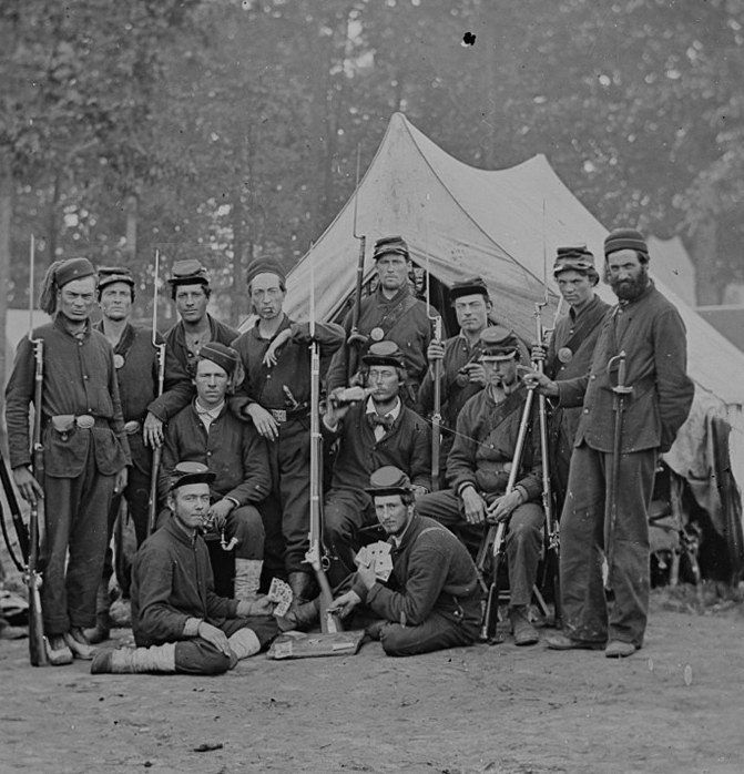 The Chubachus Library of Photographic History: Union Soldiers From ...