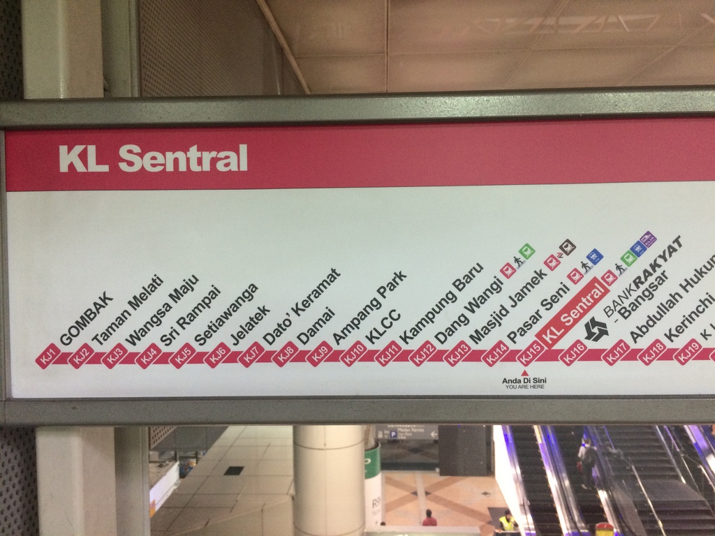 Kuala Lumpur Walk Pics : Kuala Lumpur: From KL Sentral to KLCC by LRT ...