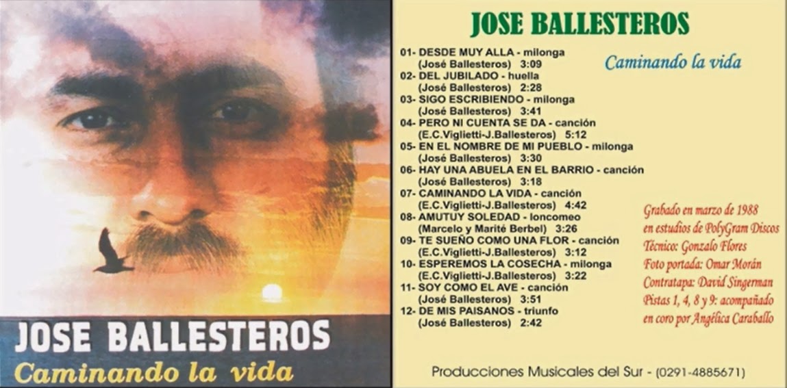 Voces de la Patria Grande: José Ballesteros - CAMINANDO LA VIDA