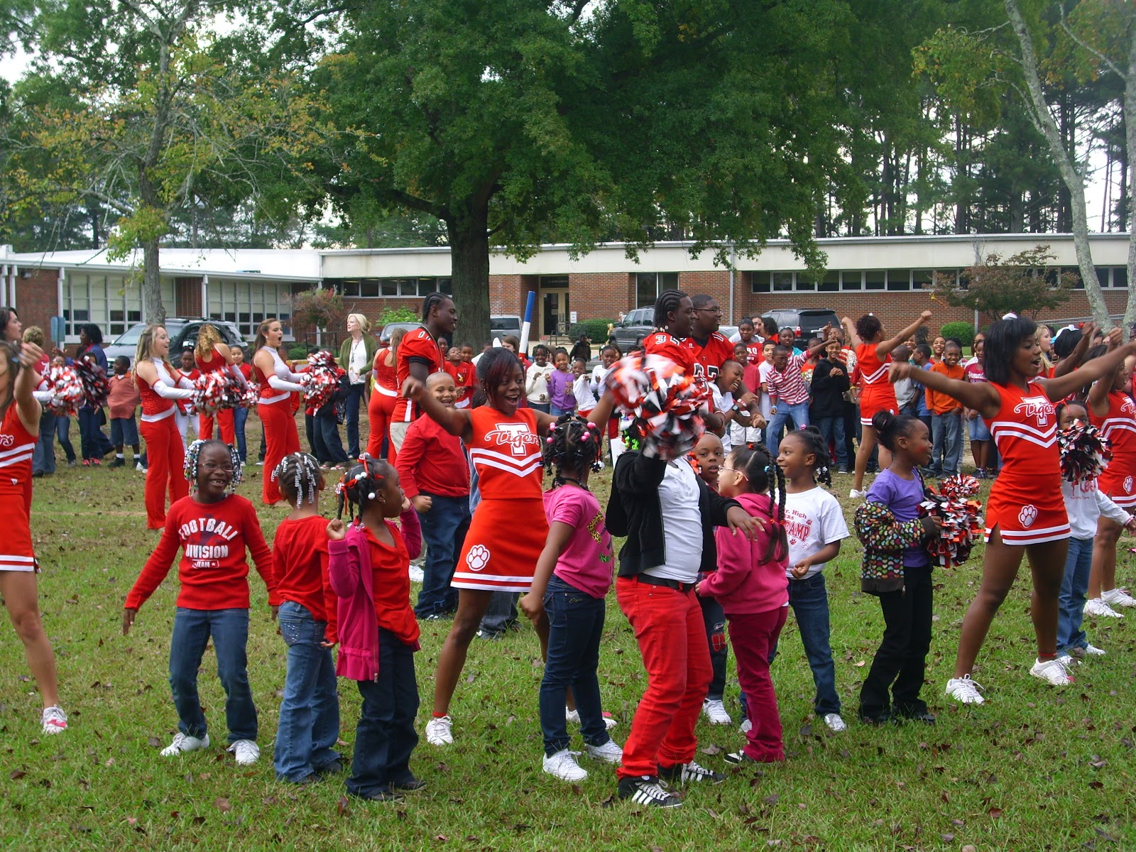 C L Salter Elementary School THS Pep Rally C L Salter Elementary School THS Pep Rally