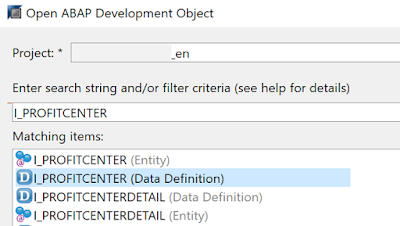 SAP ABAP Central: How to find a predefined VDM for a selected S/4HANA table