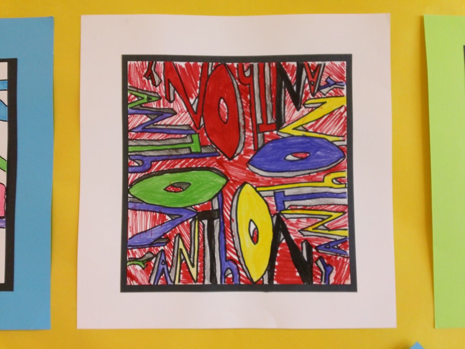 Little Hands Big Art: Mirror Names