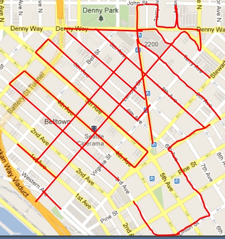 Walking Seattle Neighborhoods: Belltown (2 walks)