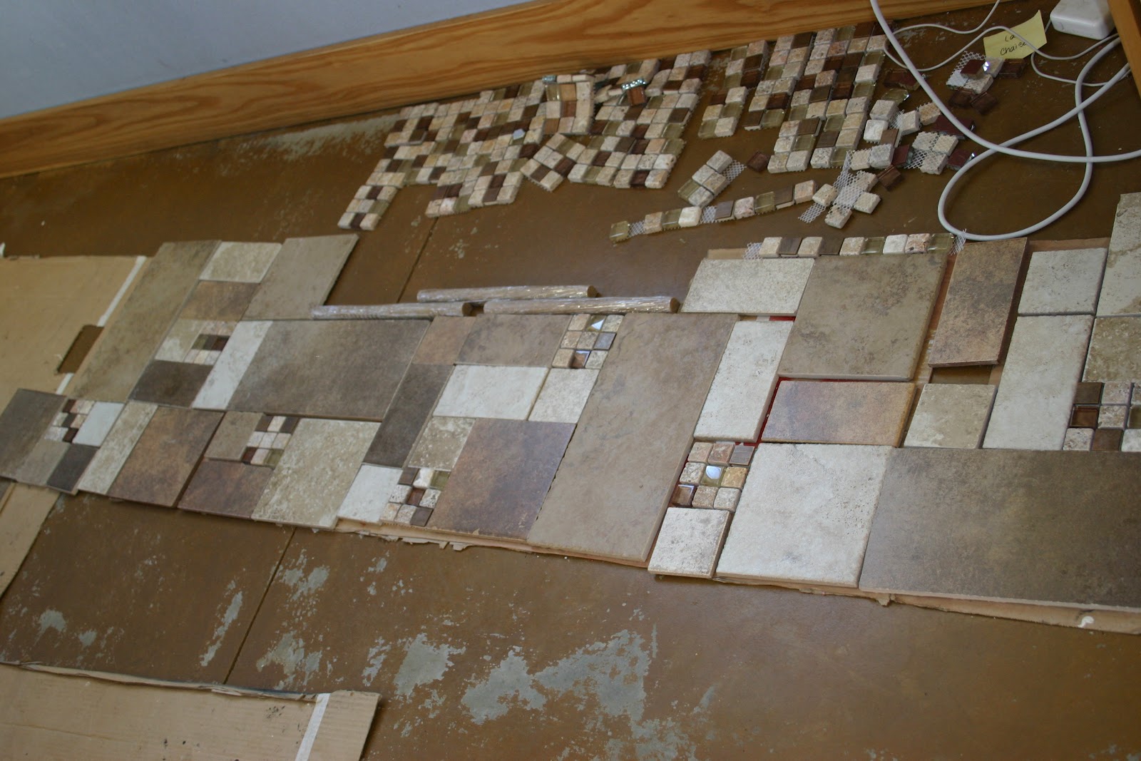 Dancing Apron Farmer: Tiling the Kitchen