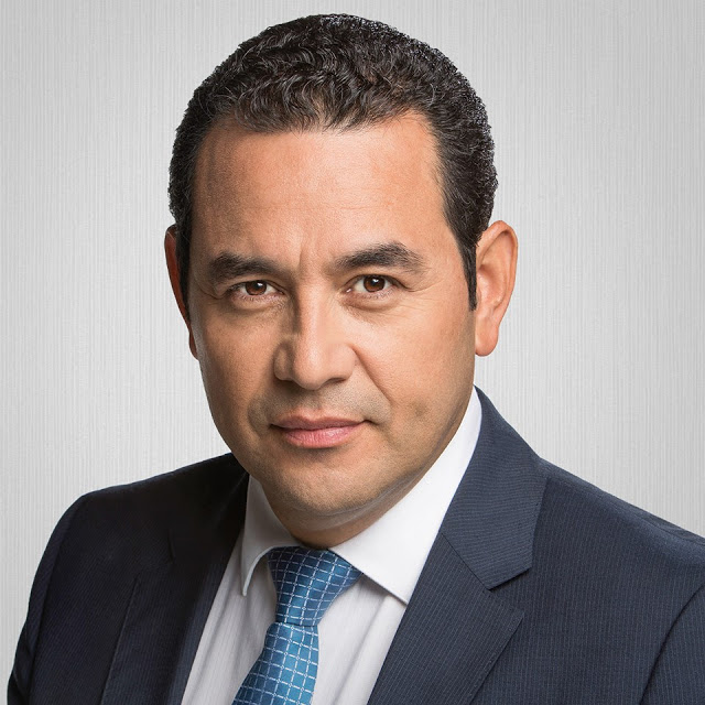 Jimmy Morales Nuevo Presidente de Guatemala 2016 - 2020 - puntoguate.com