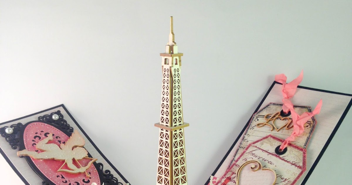 172 Eiffel tower Exploding box + tutorial