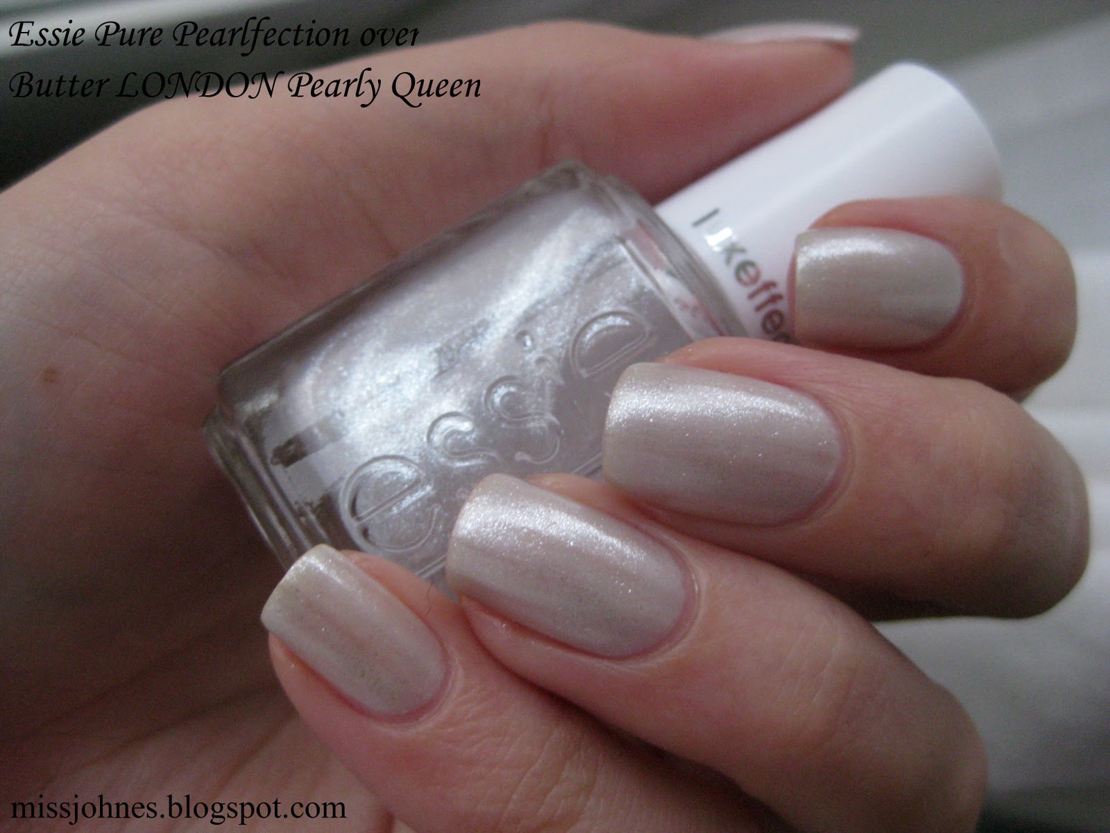 Have you met Miss Jones?: Essie Pure Pearlfection