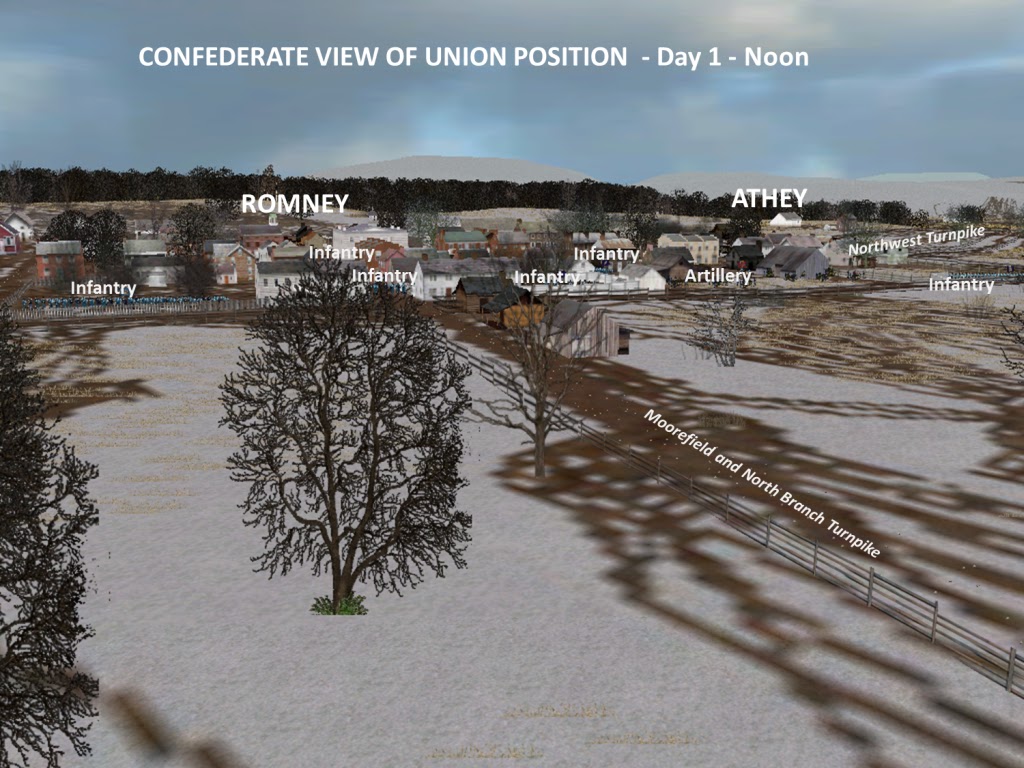 THE WINTER WAR (January 1862) Command Simulation: Federals Take Romney ...