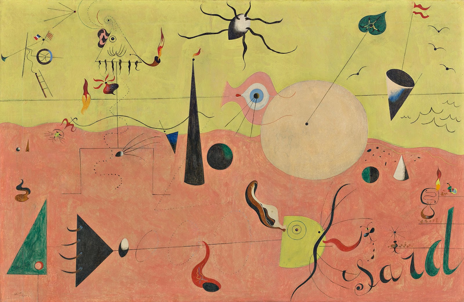 Washington Speaks: Miro's 'Ladder' stands only at the National Gallery ...