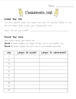 Luckeyfrog's Lilypad: Fifty Followers Freebie- Easter/ Spring Measurement!