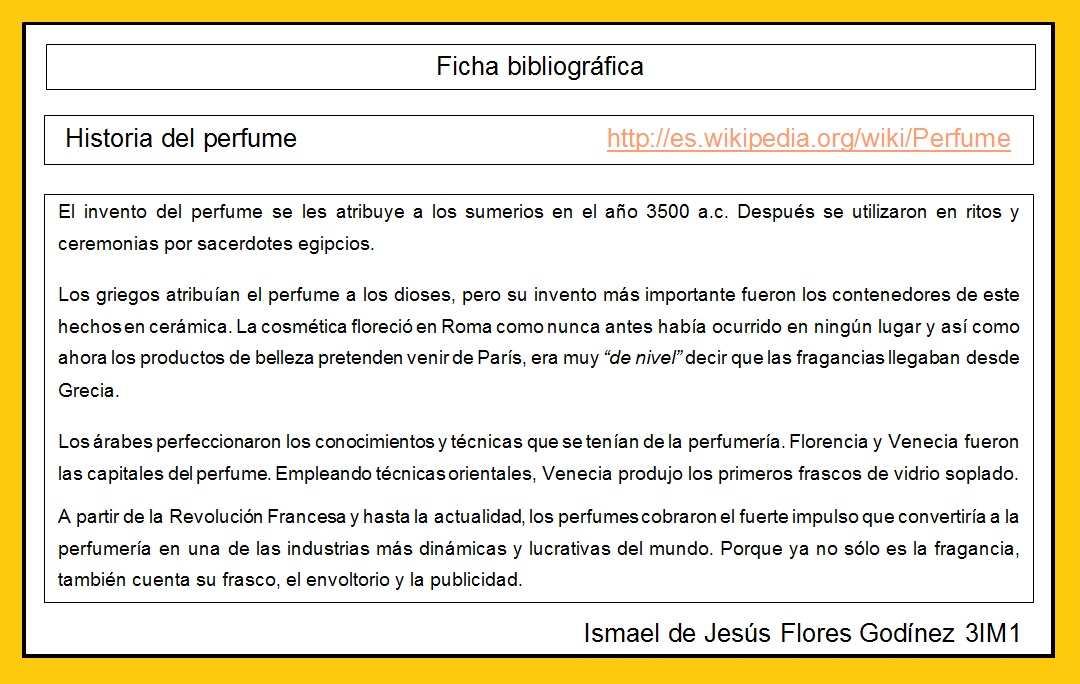 Comunicación Cientifica: Fichas Bibliográficas de la Reseña Critica