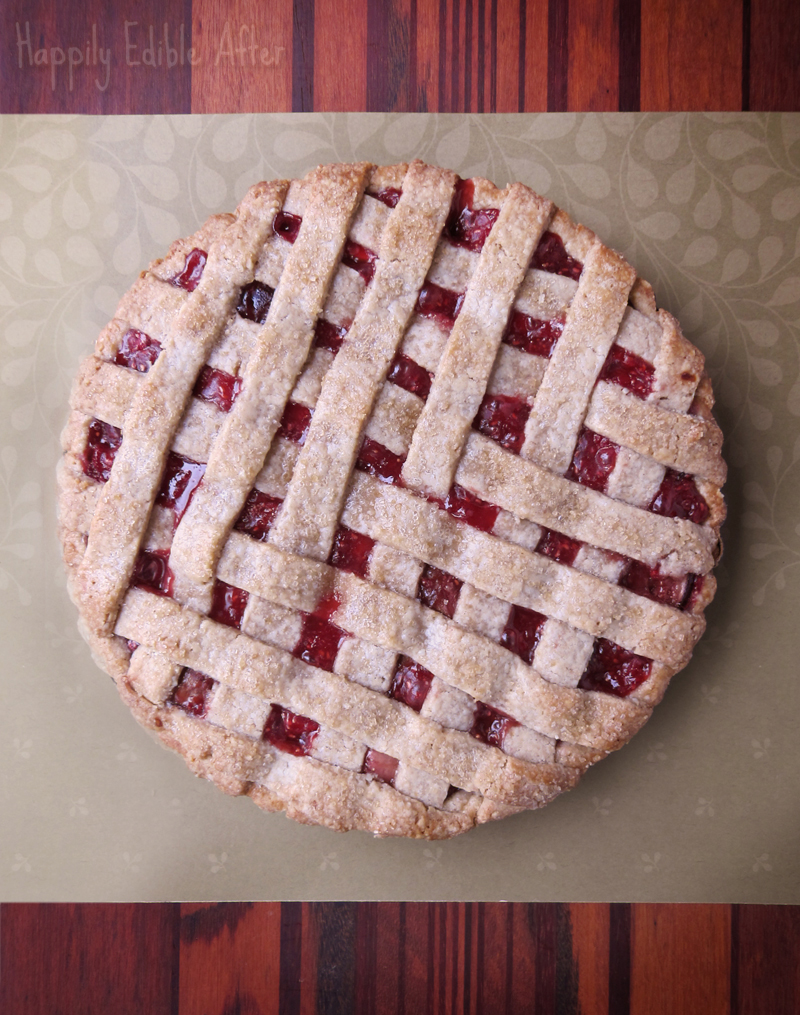 Raspberry Fig Crostada